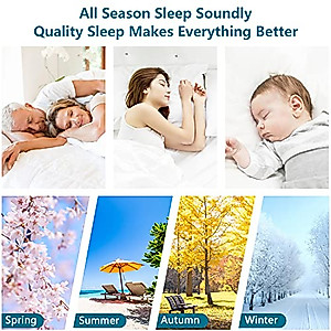 CHOKIT Luxury Soft 5D Spiral Fiber Queen Mattress Topper, Extra Thick Mattress Pad Cover for Back Pain Relief, Cooling Breathable Pillow Top Protector with 8-21" Deep Pocket, All Season Bedding