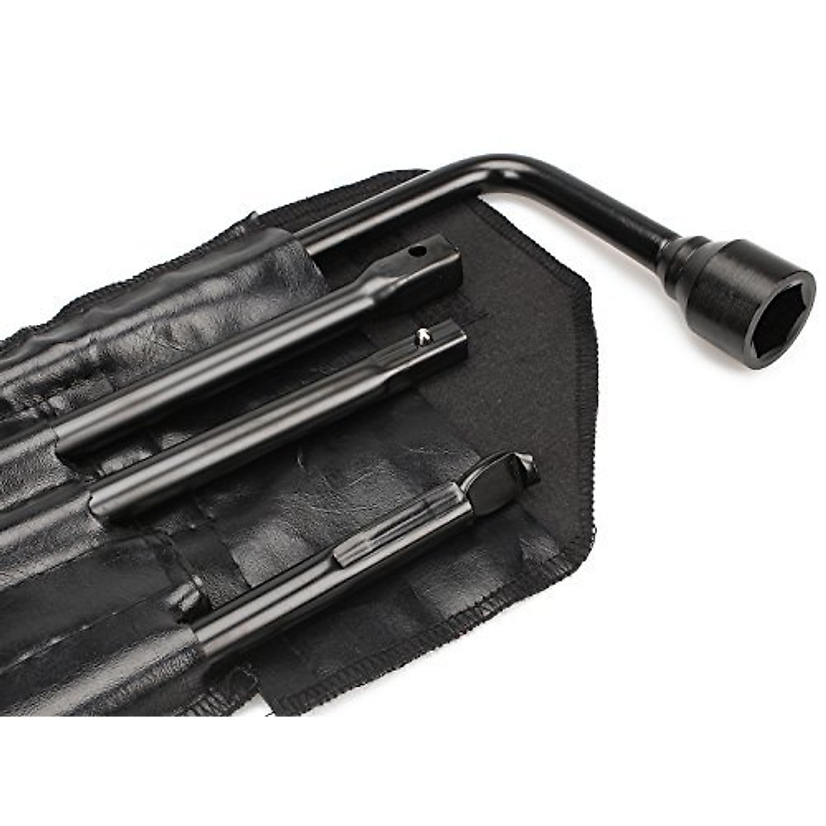 Dr.Roc Spare Tire Tool Kit with Spare Tire Jack Handle and Lug Wrench Spare Tire Kit Compatible with Chevy Silverado Tahoe Avalanche Suburban GMC Sierra Yukon 1999-2019 Cadillac Escalade 2002-2018