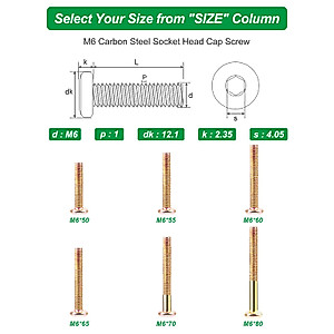 M6 x 12 MM Barrel Nuts,10pcs Cross Dowels Slotted Nuts Baby Bed Crib Screws Hardware Replacement Kit for Bunk Bed Beds Headboards Chairs Furniture (M6 x 12 mm-Barrel Nuts-20PCS)