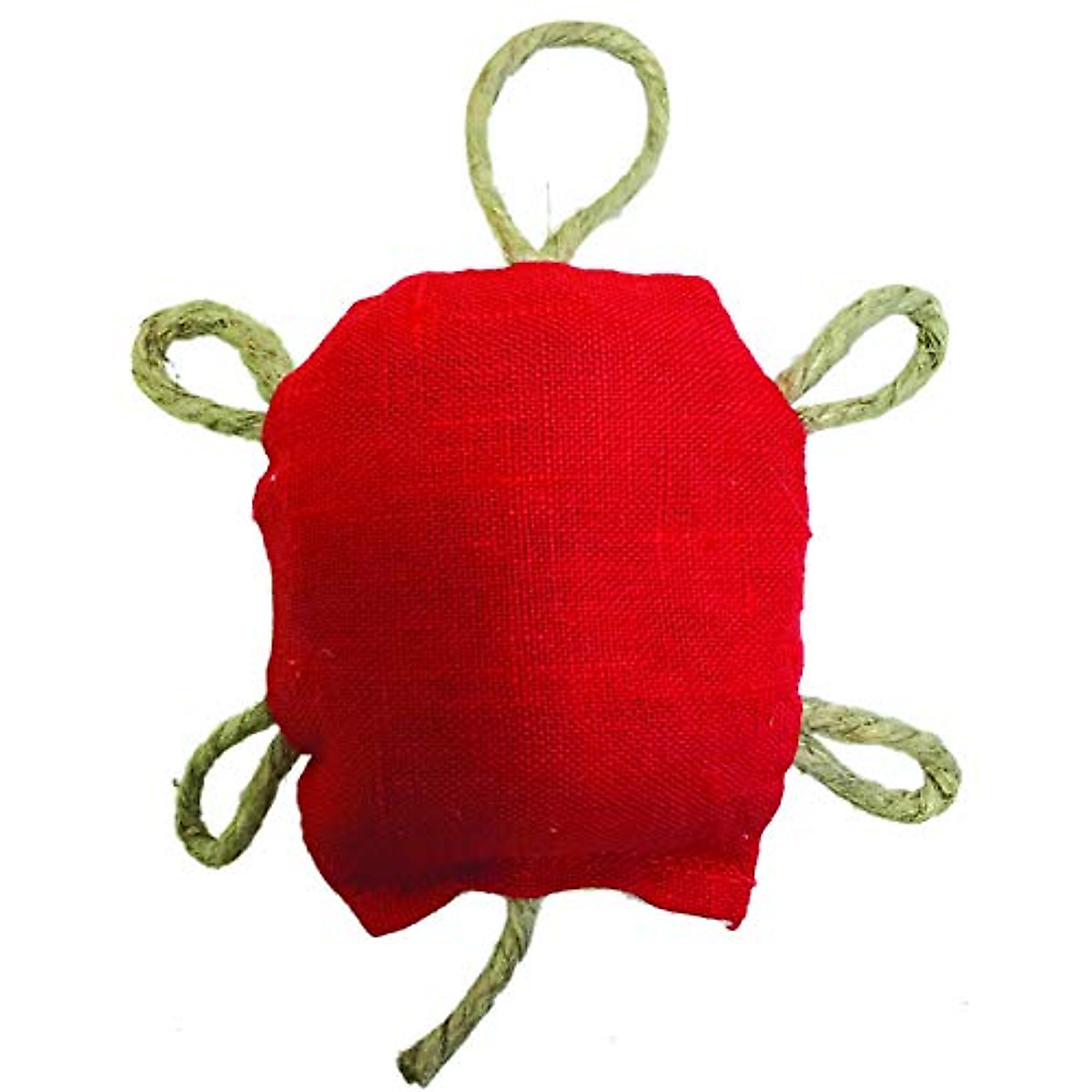 From The Field FFT124 Tia The Hemp Turtle with Silver Vine Cat Toy