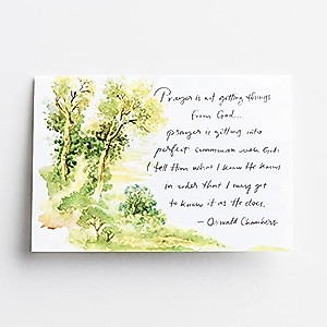 DaySpring - Praying for You - King James Version - Classic Quotes - 4 Design Assortment with Scripture (12 Boxed Cards and Envelopes) (81840)