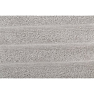 6 Pack Luxurious Soft Hotel &Spa Quality 100% Cotton Washcloth Face Towels Set for Bath, 12"x12" inch(Grey)