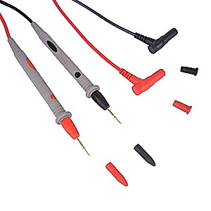 Baitaihem 2 Pairs Multimeter Test Leads Digital Multimeter Probes Wire Pen Cable 20A 1000V