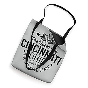 Cincinnati Ohio The Queen City Estd 1788 Souvenir Tote Bag