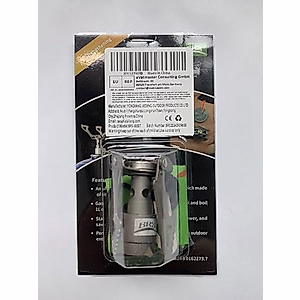 BRS Stove BRS 3000T Stove Ultralight Backpacking Stove Portable Pocket Stove Titanium Camping Gas Burner only 26g with 1 Extra Backup O-Ring