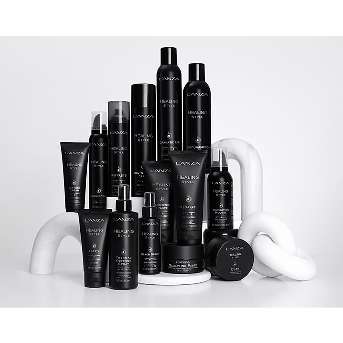 L'ANZA Healing Style Taffy - Hair Styling Cream Gel with Medium Hold Effect - Nourishes and Refreshes the Hair While Styling, With Keratin, Alcohol-free, and UV Rays Protection (2.5 Fl Oz)