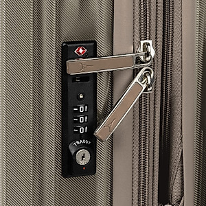 Travelpro Maxlite Air Hardside Expandable Checked Luggage, 8 Spinner Wheels, Lightweight Hard Shell Polycarbonate Suitcase, Champagne, Checked Large 28-Inch