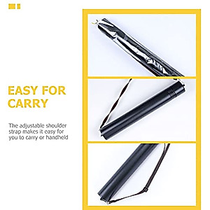 Ciieeo Telescoping Drafting Tube Document Poster Tube Art Document Tube Documents Storage Tube for Artworks, Blueprints, Drafting and Scrolls