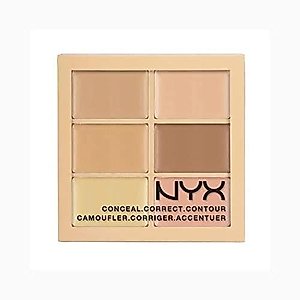 NYX Conceal Correct Contour Palette 3CP01 Light (0.05 Oz)