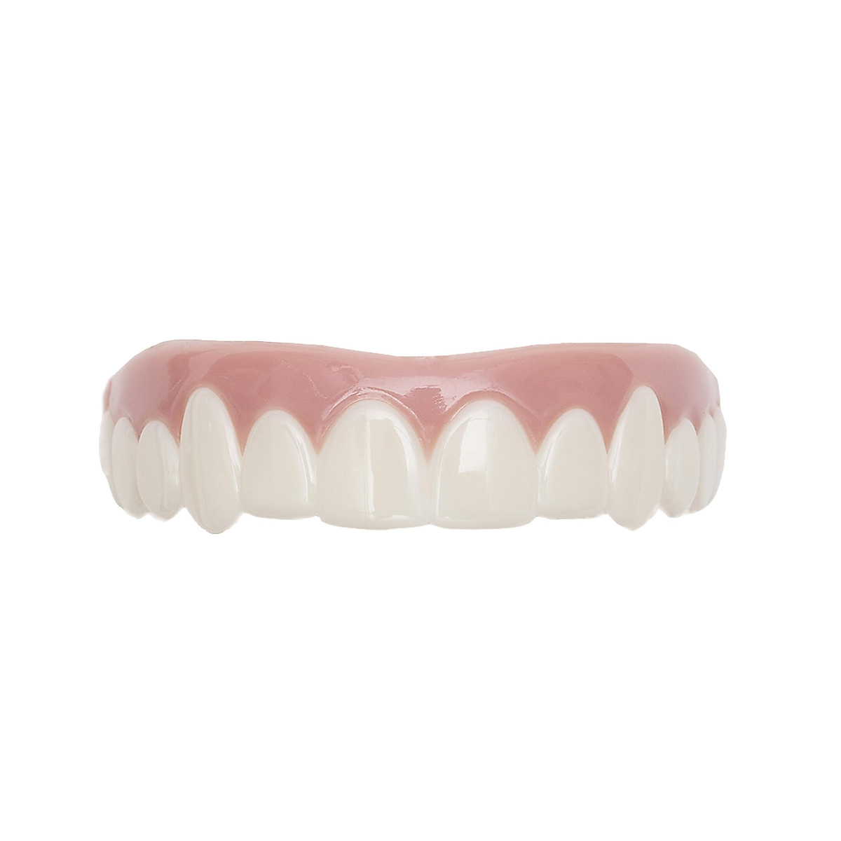 Imako Premium Cosmetic Teeth - 1 Pack - Large, Bleached White - Upper Veneers - Custom Fit at Home, DIY Smile Makeover - Made in USA