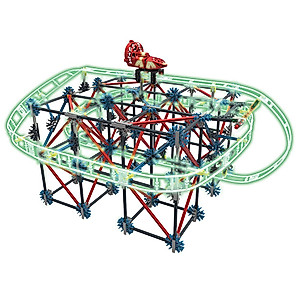 K'NEX Thrill Rides – Web Weaver Roller Coaster Building Set – 439 Pieces – Ages 9 and Up – Construction Educational Toy, Multicolor
