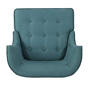 Christopher Knight Home Adelina Fabric Occaisional Chair, Dark Teal