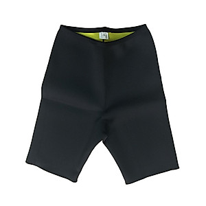 Valentina Mens Hot Body Shaper Shorts Workout Sweat Sauna Pants for Weight Loss