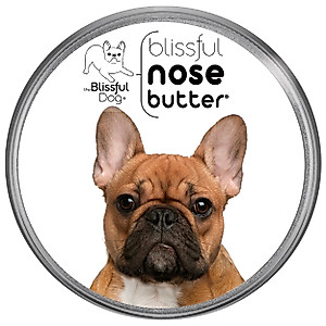 The Blissful Dog French Bulldog Black Masked Fawn Unscented Nose Butter - Dog Nose Butter, 2 Ounce