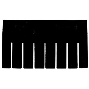 Akro-Mils 41166 6 Pack Plastic Divider for Akro-Grid Slotted Stackable Dividable Storage Tote Container Box, Compatible with 33166, Short Divider