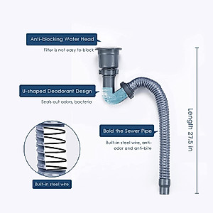 Stainless Steel Single Bowl Utility Sink with Stand Free Standing Commercial Restaurant Kitchen Sink Set with Drain Basket & Hot and Cold Faucet for Laundry Backyard Garage Outdoor(28x18.5x29.5in)