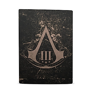 Head Case Designs Officially Licensed Assassin's Creed Old Notebook III Graphics Vinyl Faceplate Sticker Gaming Skin Decal Cover Compatible With Sony PlayStation 5 PS5 Digital Edition Console