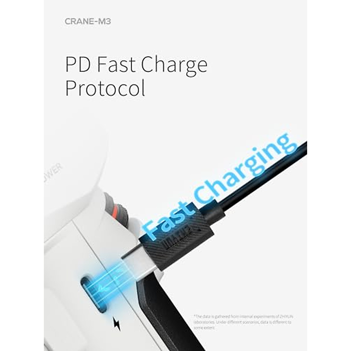 Zhiyun Crane M3 Handheld 3-Axis Camera Gimbal Stabilizer, Gimbal Stabilizer for Mirrorless Camera, Gopro, Action Camera, Smartphone