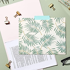 12-Pack Boho-Themed Western Decorative File Folders, Letter Size, 1/3 Cut Tab, Bohemian-Themed