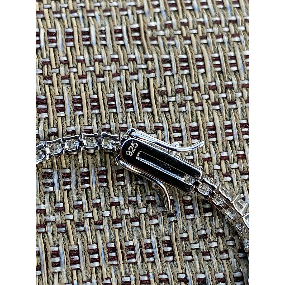 HarlemBling Real Solid 925 Sterling Silver 2mm CZ Tennis Bracelet - 6-8.5" Iced Diamond One Row Bracelet - Thin & Great For Classy Everyday Look (7)