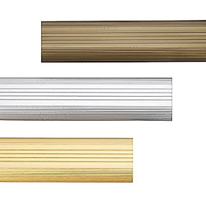 Btibpse Oval Closet Rods Heavy Duty Aluminium Alloy Wardrobe Rod Application Clothes Hanging Oval Rod 18/20/24/31/39 Inch for Closet Wardrobe (Black, 39")