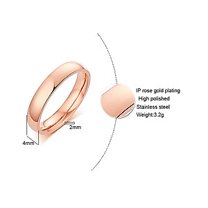 LiFashion Personalized Best Friends Ring for 2,3,4,5,Nameplates Custom Engraved Promise Band Relationship Stainless Steel Rings BFF Rings Friendship Jewelry Gift for Sister,Bridesmaid,Friends