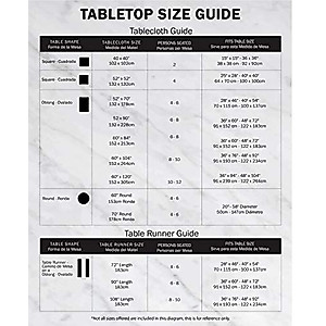 DII PVC Tabletop Collection Woven Indoor/Outdoor, Table Runner, 14x72, Nautical Blue