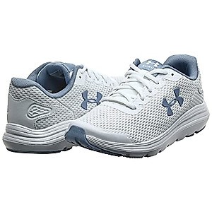 Under Armour Women's Surge 2 Running Shoe, White (106)/White, 8