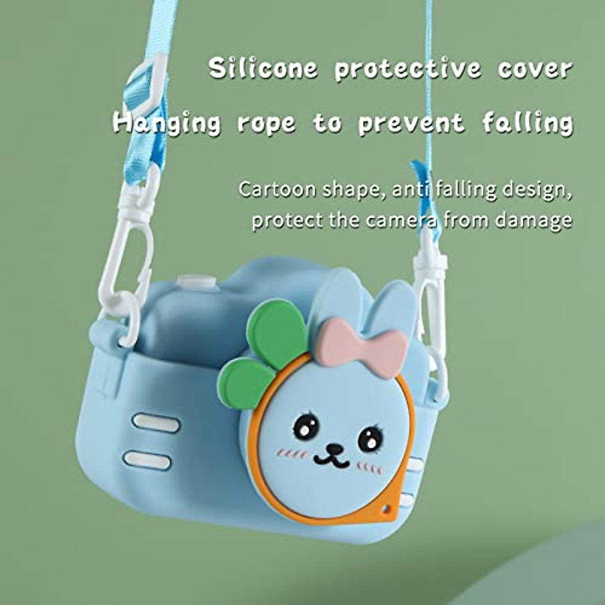 HD Camera for Children's Photography and Video Recording, Front and Rear Dual 2000W HD Camera, Children's Camera Mini Children's Gift Camera