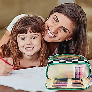 Pencil Case for School Large Capacity Pen Pencil Case Cute Pencil Pouch Pencil Bag for Teen Girls Special Pen Pouch Aesthetic School Supplies Zipper Pen 0rganizer for Children Protable Gift for School