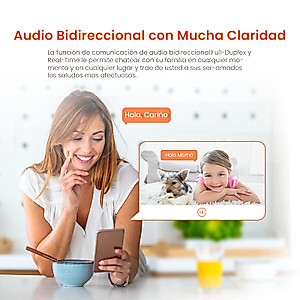 Tenda Gold Baby Monitor, 1080p HD Smart Home Pan/Tilt Camera with Night Vision, Motion Detection for Baby Monitor, Two-Way Audio, with Smartphone App, Designed for Moms and Babies (CP3)