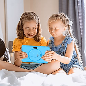 Kids Tablet, Trayoo 10.1 Inches Tablet for Kids, Android 11 2GB 32GB Toddler Tablet with Dual Camera, WiFi, Bluetooth ,Pre-installed App,Parent Control, Education, Games, Fit for Age 3-14