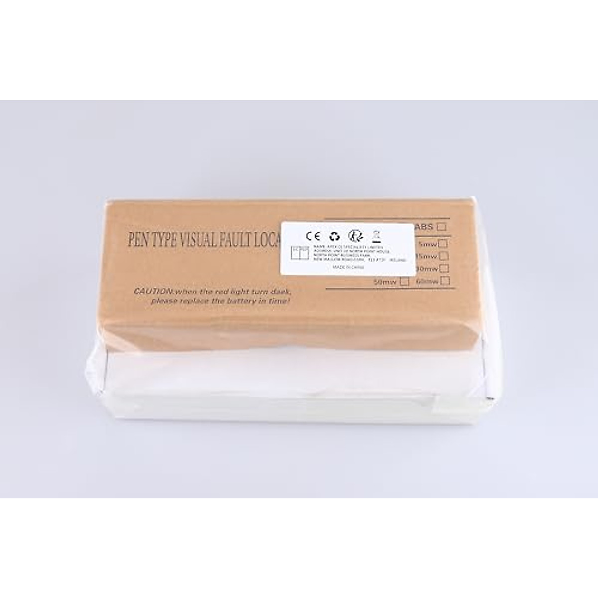 Fiber Optic Power Meter with 30KM Aluminum Visual Fault Locator FC-LC Adapter Fiber Optic Cable Tester Test Test Tool for CATV Telecommunications Engineering Maintenance