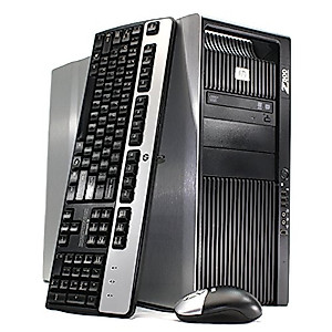 Renewed - HP Z800 Workstation Desktop - 96GB DDR3 RAM, 2 x 480GB SSD (960GB Total), 2x Intel Xeon Quad Core E5620 2.4GHz, WIFI, Quadro 400, Windows 10 Pro 64-bit (Renewed)