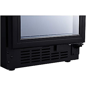 EdgeStar BWR301BL 15 Inch Wide 30 Bottle Built-In Wine Cooler with Slim Design