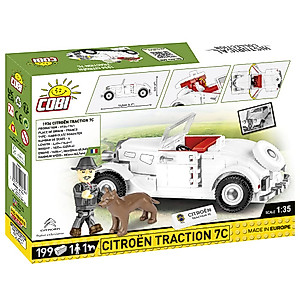 Cobi toys 199 Pcs Hc WWII /2264/1934 Citroen Traction 7C