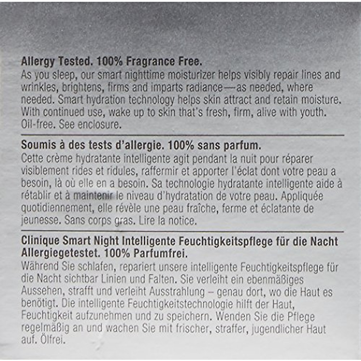 Clinique Smart Night Custom-repair Moisturizer, Very Dry To Dry, 1.7 Ounce