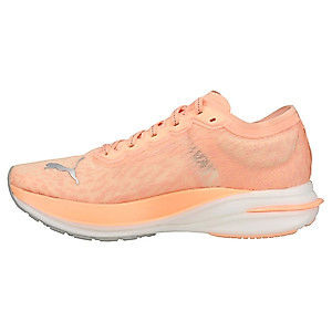 Puma Womens Deviate Nitro Wildwash Running Sneakers Shoes - Orange - Size 9 M
