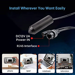 PEGATISAN 3MP 3.7MM Lens Bullet IP Camera Mini IP Camera P2P Remote View CCTV Video Cam Security Camera H.265 /H.264