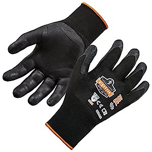 Ergodyne - 7001 2Xl Blk Abras Resis Nitrile-Coated Gloves Dsx (17956)