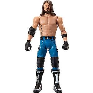 Mattel WWE AJ Styles Top Picks Action Figure, Collectible with 10 Points of Articulation & Life-like Detail, 6-inch