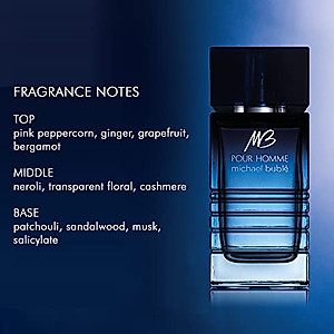 Pour Homme by Michael Bublé Fragrances, 4.1 Fl Oz | Eau de Parfum better than Men’s Cologne | Peppercorn, Grapefruit, Cashmere, Musk | Men’s Perfume | Modern, Soulful, Fresh | Vegan & Cruelty Free
