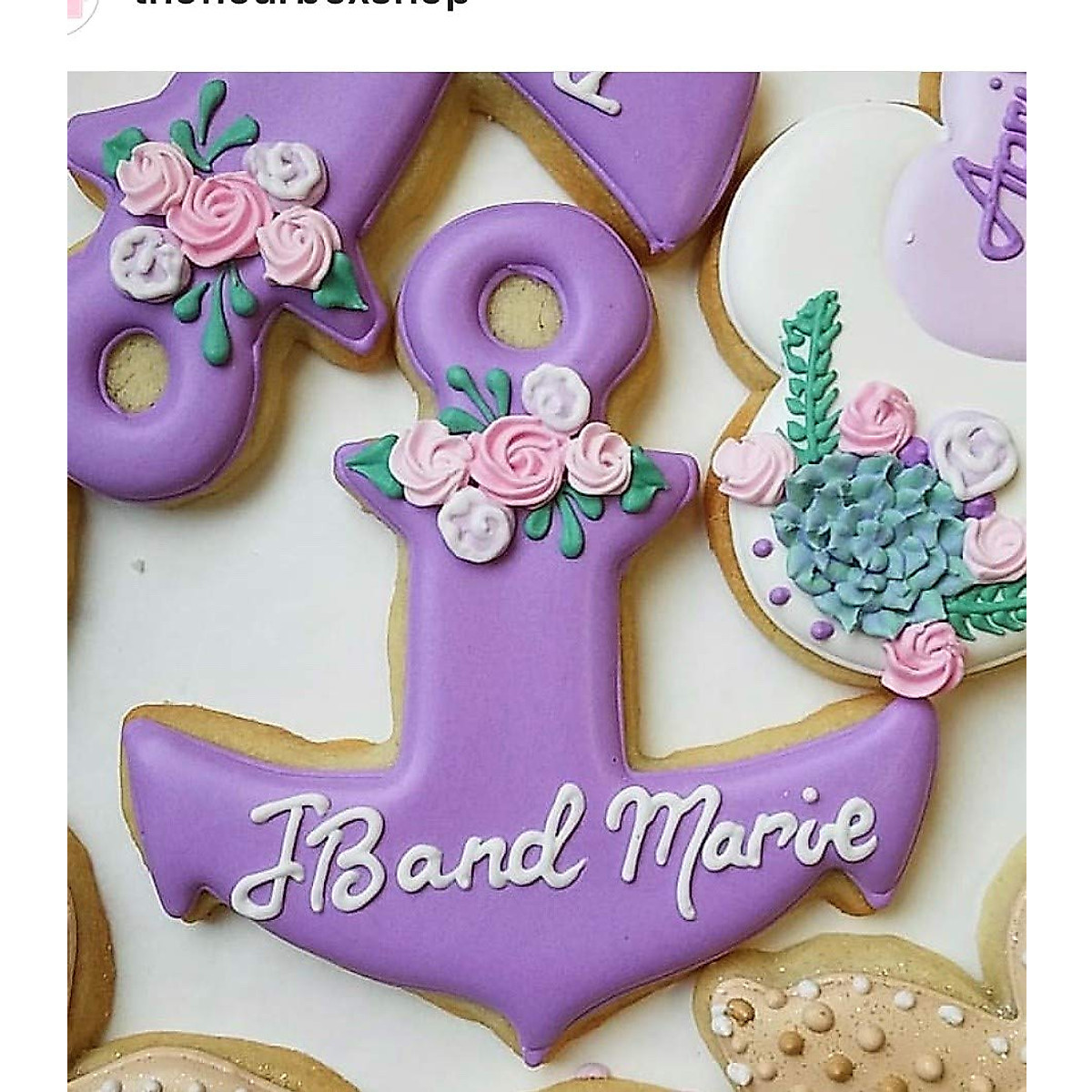 Anchor Cookie Cutter, 4.25" Made in USA by Ann Clark