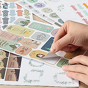 Mr. Pen- Christian Journaling Stickers, 31 Sheets, 1034 pcs, Christian Stickers for Planners and Journals, Christian Stickers, Religious Stickers, Bible Journaling Stickers, Bible Journaling Supplies