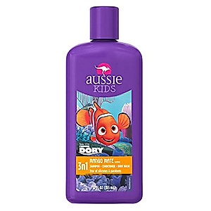 Mango Mate Kids 3 in 1 Shampoo & Conditioner 12 Fl Oz