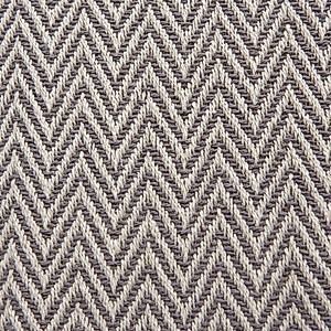DII Woven Basic Tabletop Collection Chevron Table Runner, 15x72, Gray