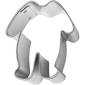 1 Dozen 12 Mini Pajamas Footie Baby One Piece Cookie Cutter 2'' Metal | Baby Reveal Shower | Birthday Party - JES
