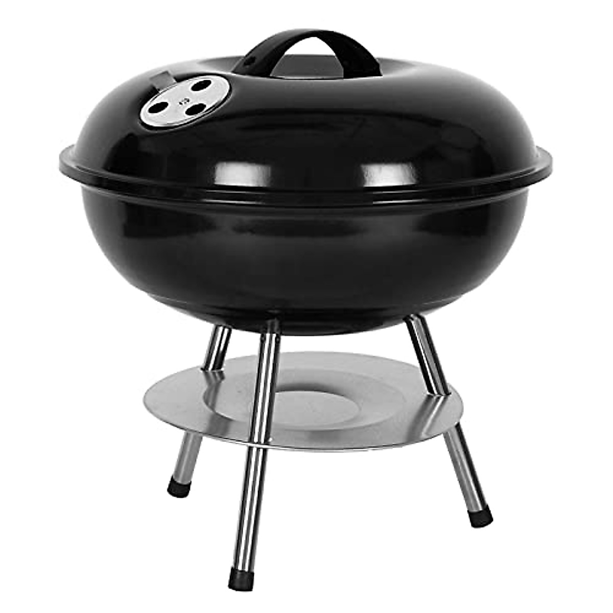 NA 14-inch Charcoal Grill Black
