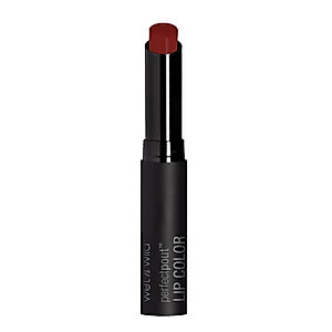 Wet n Wild Perfect Pout Lipstick, Red Club Brat, Vegan | Gluten-Free | Cruelty-Free | Lip Color, Lip Color