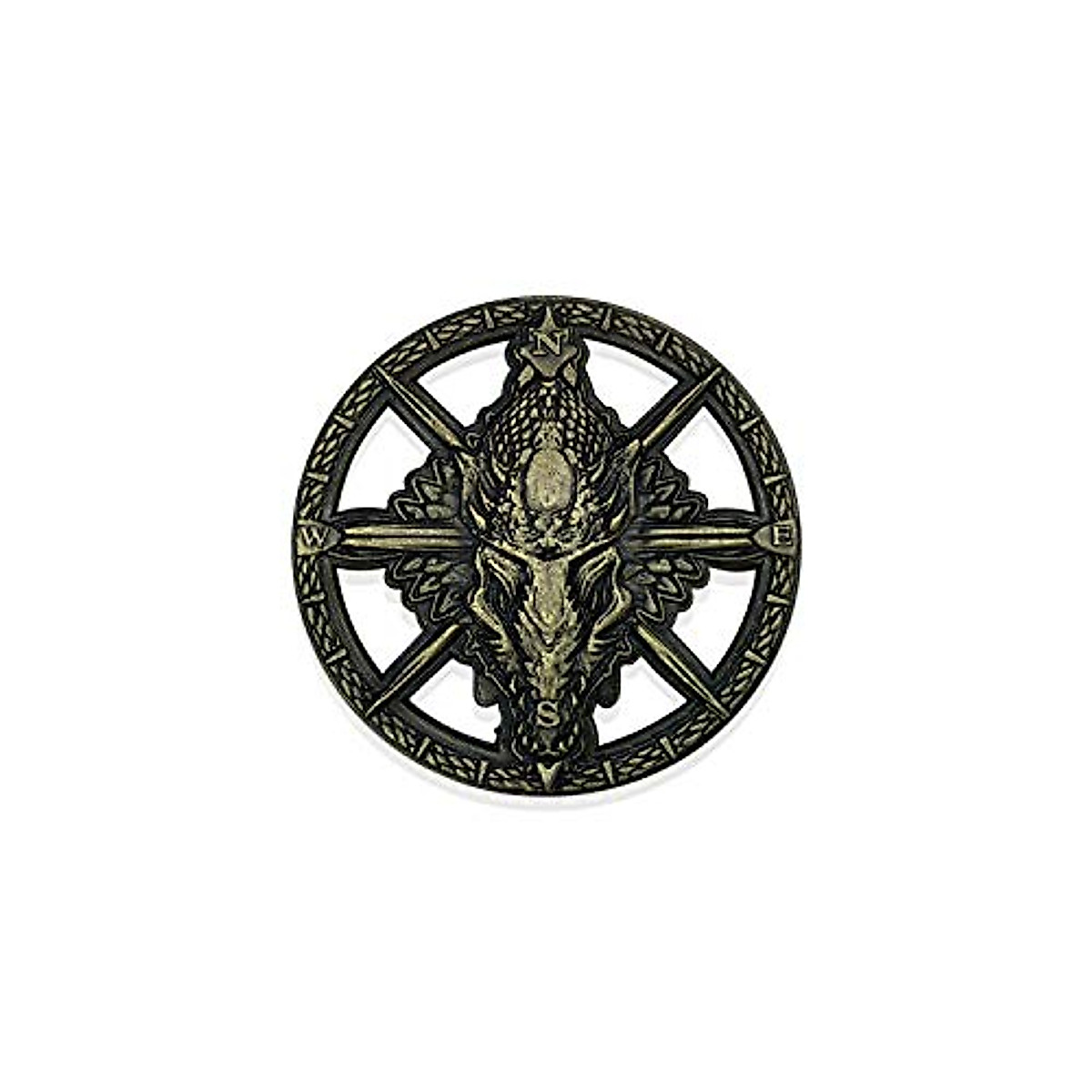 Norse Foundry Metal Dragon Compass 45mm RPG Adventure Compass